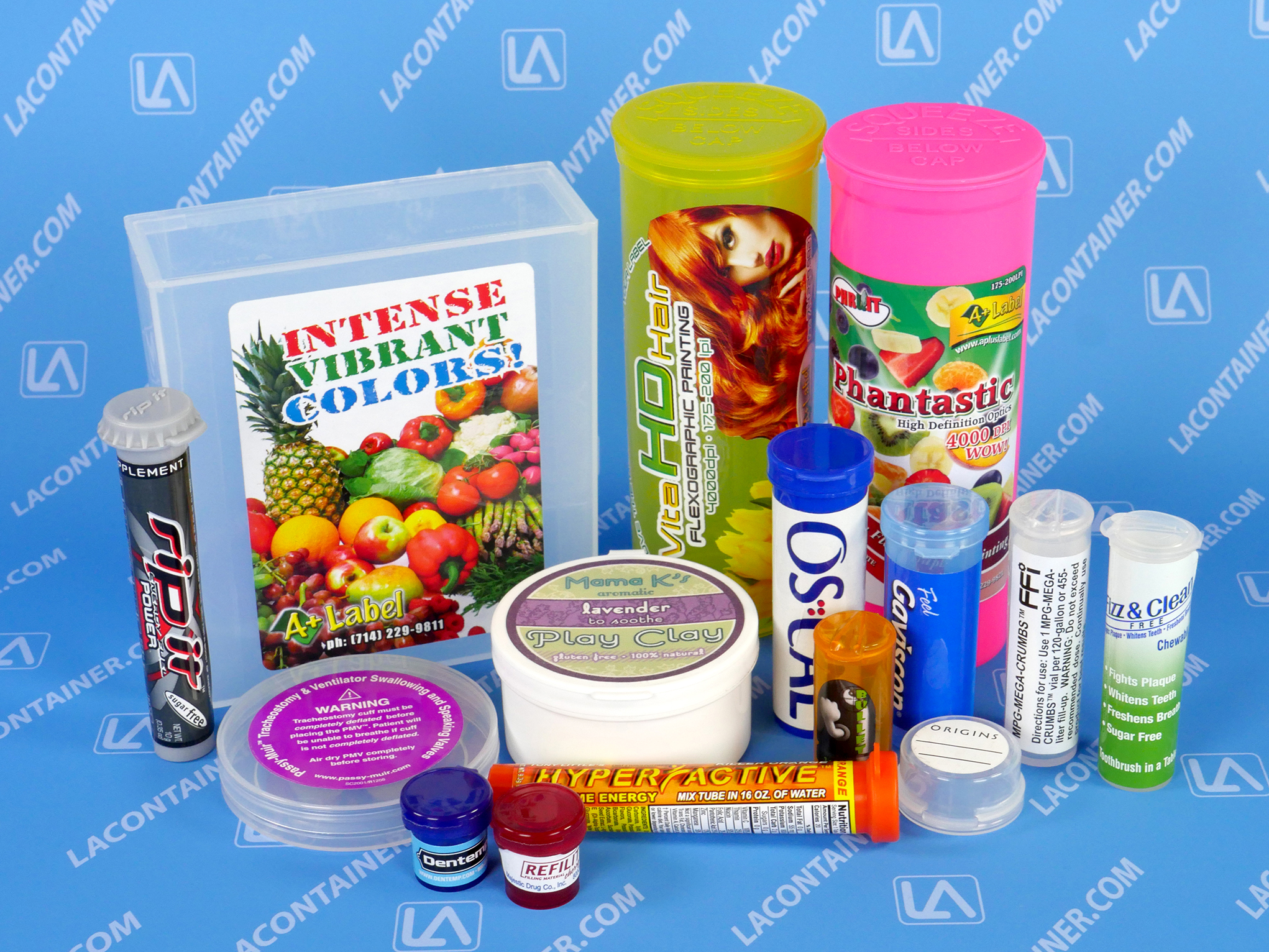 Custom Labels - LA Container